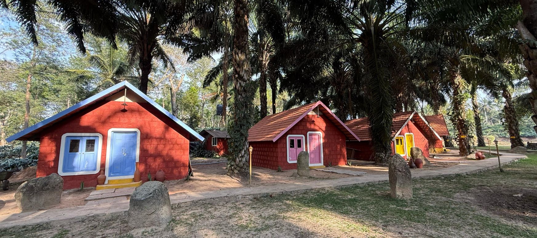 Coorg Glamping Stay – Traditional Huts in Coffee Plantation Homestay