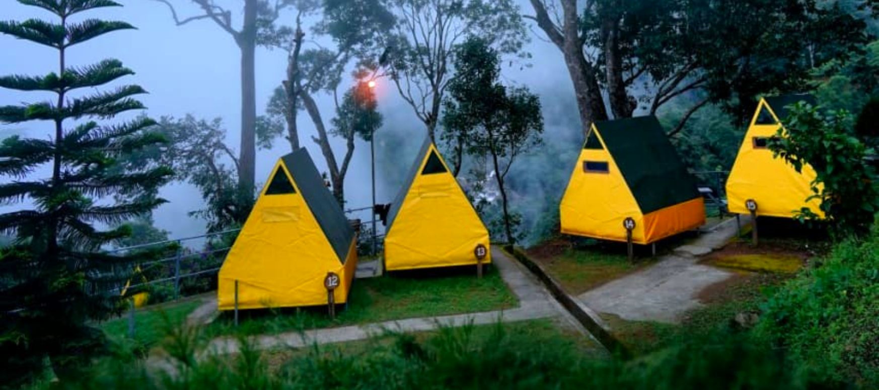 Munnar Koodaram Camp – Camping Near Stunning Cascades