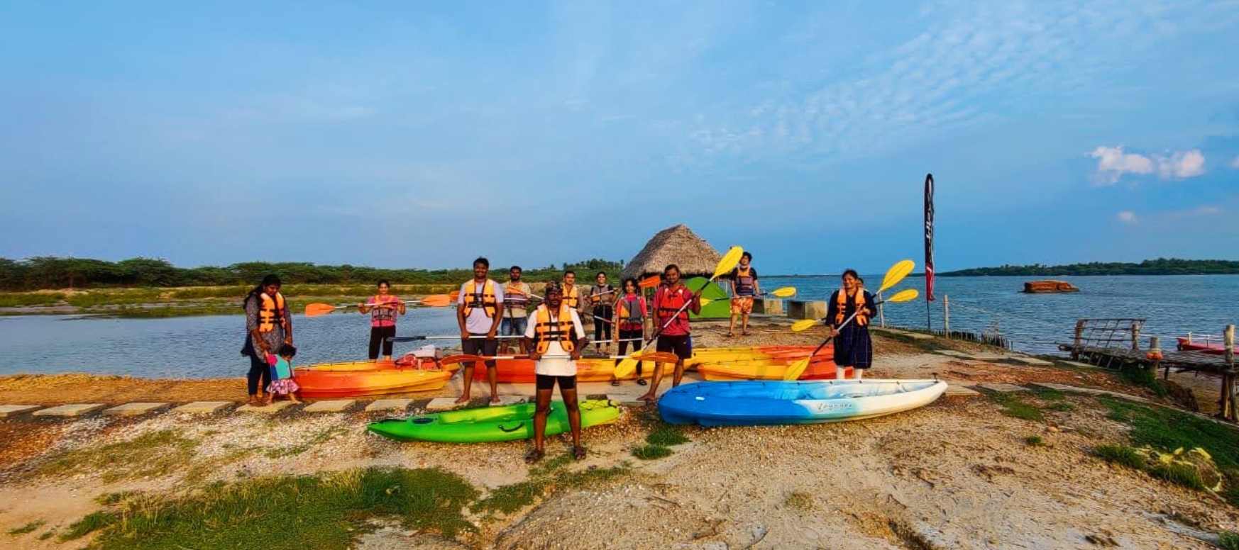 Group Camping in Pichavaram: Camping by River Kollidam and Mangrove ...