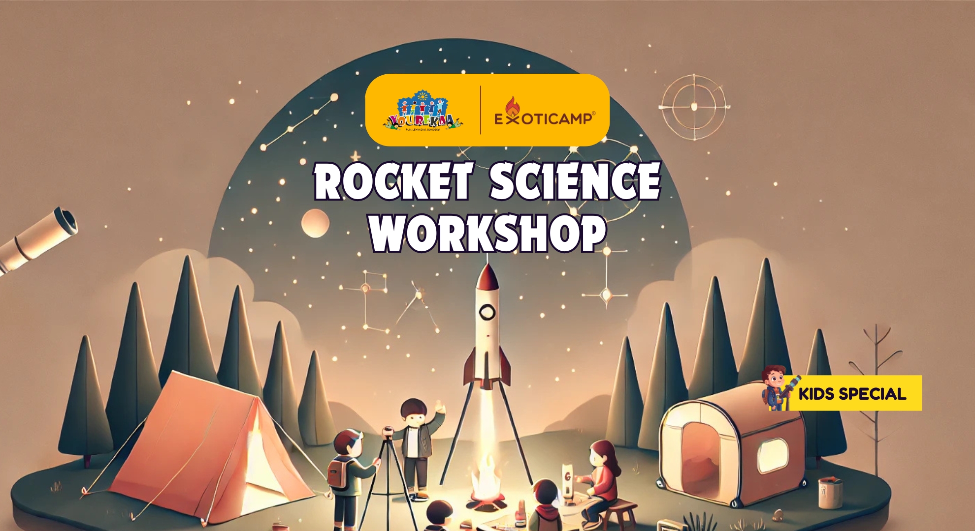 Outdoor Learning Program at Youreka Camp | Experiential Learning for Kids